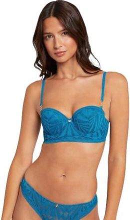 Morgan Soutien-Gorge Ampliforme Coques moulées Salome - Bleu - 95B - Femme