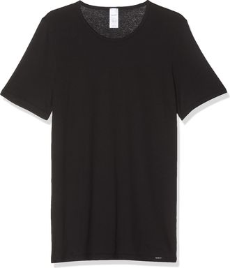 Skiny Herren Collection Shirt Kurzarm 2er Pack Unterhemd, Schwarz (Black 7665), X-Large (Herstellergröße: XL)