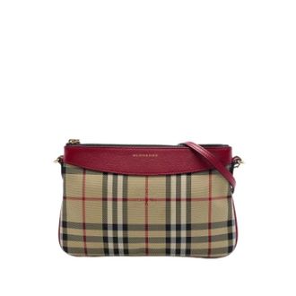 Burberry Sac bandouli&egrave;re vintage doccasion - Femme - Pre-owned - Beige - Taille: ONE Size