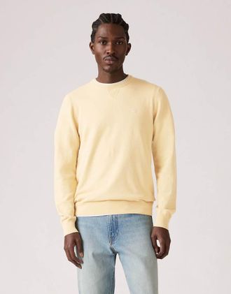 Levi's Housemark - Leichter Pullover im Marineakademie-Stil in Neutral