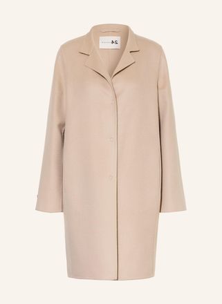 Manzoni24 Manzoni 24 Wollmantel Mit Cashmere beige