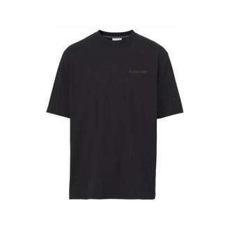 Burberry Baumwoll-T-Shirt - - Tops - Herren - Schwarzk - M