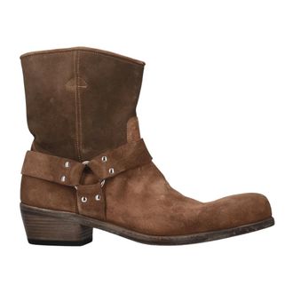 Premiata Bottes Chelsea - Homme - Chaussures - Brun - Taille: 43 EU