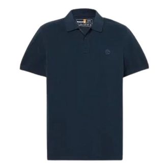 Timberland Homme, Tops, Bleu, Taille: M Millers River Pique Short-Sleeve Polo