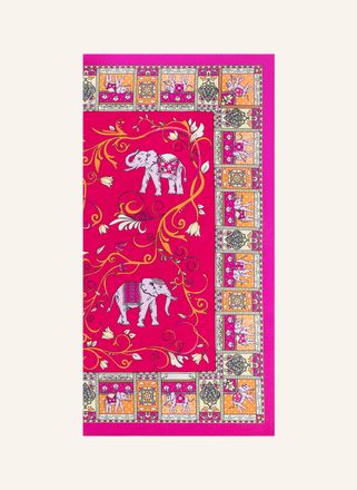 Roeckl Seidentuch Lucky Elephant pink