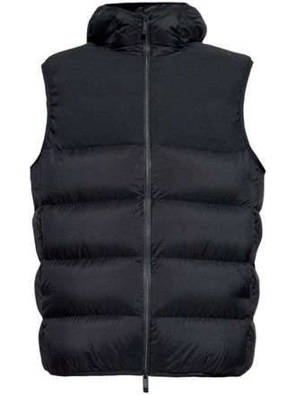 Moncler gilet à design matelassé - Noir