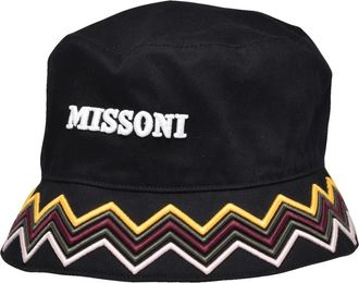 Missoni Homme, Accessoires, Noir, Taille: ONE Size Cappello