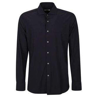 Sonrisa Homme, Chemises, Noir, Taille: 3XL Chemise noire &agrave; boutons et col haut