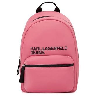 Karl Lagerfeld Karl Lagerfeld Jeans, Sac &Agrave; Dos Essential Nylon Pour Femme, Rose, One size
