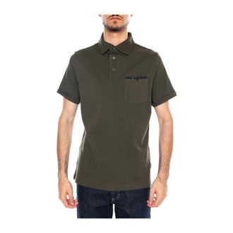 Barbour Premium Corpatch Tailored Polo - - Tops - Herren - Gr&uuml;n - S