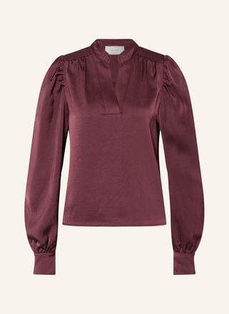 Neo Noir Neo Noir Blusenshirt Rosslyn Aus Satin rot