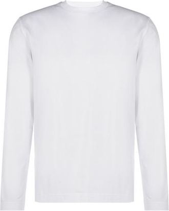 Saison 1865 T-shirt Baff col rond en coton mélangé