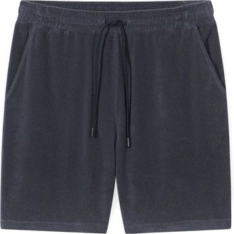 Closed Homme, Shorts, Gris, Taille: S Short de bain en tissu &eacute;ponge m&eacute;lange de coton