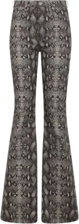 Roberto Cavalli Damen, Hosen, Grau, XLGr&ouml;&szlig;e