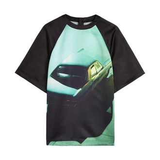 Jil Sander Homme, Tops, Noir, Taille: S T-shirts et Polos noirs