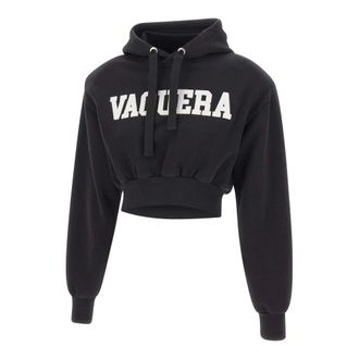Vaquera Femme, Sweatshirts et sweats &agrave; capuche, Noir, Taille: 36 FR Twisted Sweat &agrave; capuche