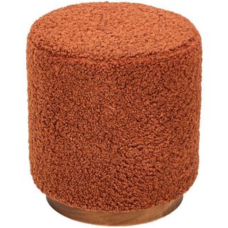 Nordlys Nordlys - Pouf de Salon Base en Bois Marron