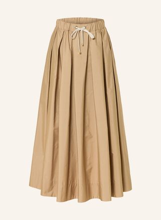 Max Mara Faltenrock Pineta braun