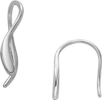 Skagen Damen-Hängeohrringe Essential Waves Edelstahl, SKJ1790040