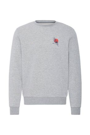 Blend Rundhalspullover BHJapa Backprint Crewneck Pullover mit Backprint