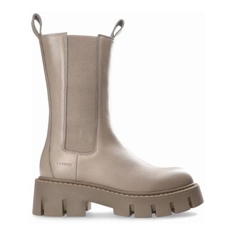 Copenhagen Graue Leder Chelsea Boots - - Shoes - Damen - Grau - 40 EU