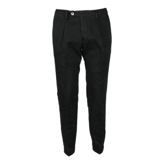 Michael Coal Baumwoll Elasthan Hose - - Trousers - Herren - Schwarzk - W33