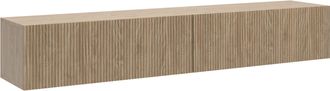 Selsey TV Schrank Board Sideboard Fernsehtisch Fernsehschrank 175 cm H&auml;ngend Eiche Ge&ouml;lt Nolie