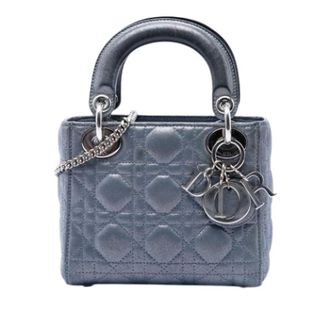 Dior Sac &agrave; main Lady Pre-owned - Femme - Pre-owned - Bleu - Taille: ONE Size