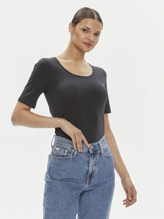 GANT T-Shirt 4203491 Schwarz Slim Fit