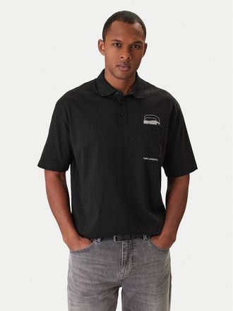 Karl Lagerfeld Poloshirt 745127 561225 Schwarz Regular Fit