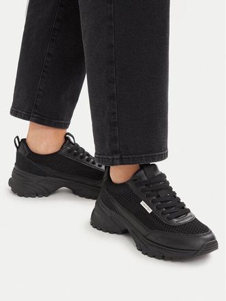 Calvin Klein Sneakers Hike Runner Lup Lin Mesh HW0HW03000 Schwarz