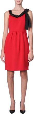 Moschino Femme, Robes, Rouge, Taille: 34 FR Embellished Strap Dress