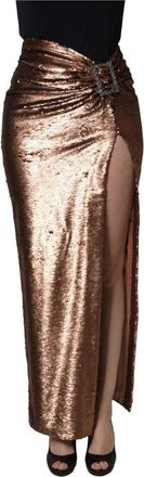Dolce & Gabbana Femme, Jupes, Rose, Taille: 38 FR Maxi Skirt