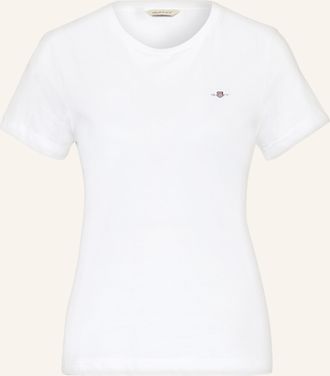 GANT T-Shirt weiss