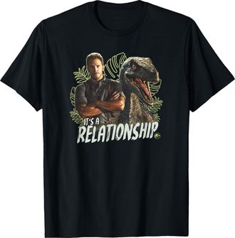 Jurassic Park Owen Raptor Its A Relationship T-Shirt