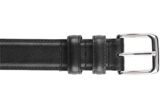 Bexley Brixton Silver - Ceinture homme noir