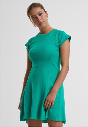 Urban Classics Minikleid Ladies Skater Rib Dress
