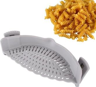 Generico Sghtil passoire &agrave; p&acirc;tes, passoire &agrave; p&acirc;tes - Bol de cuisine universel &agrave; pression, outils de cuisine pour les bols, casseroles, passoires et passoires p