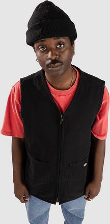 Dickies Canvas Summer Vest Jacke black