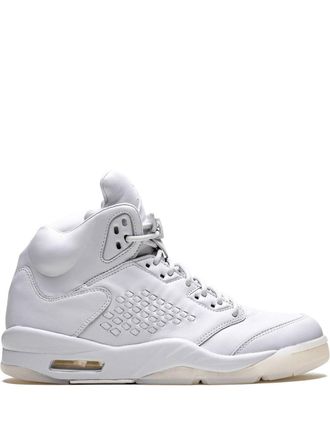 Nike Jordan baskets Air Jordan 5 Retro Prem - Gris