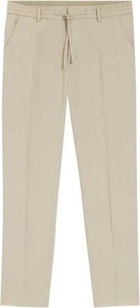 HUGO BOSS Homme, Pantalons, Beige, Taille: 2XL Pantalon fusel&eacute; en m&eacute;lange de lin