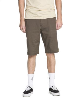 Volcom Herren Vmonty Chino L&auml;ssige Shorts, Pilz, 52