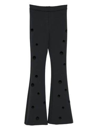 Cynthia Rowley pantalon Peekaboo - Noir
