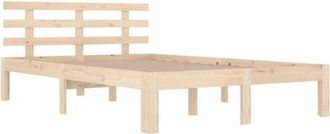 vidaXL Massivholzbett ohne Matratze 140x200 cm Vidaxl