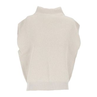 PESERICO Damen, Strickwaren, Beige, SGr&ouml;&szlig;e