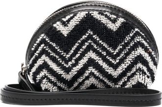 Missoni Home Portemonnaie mit Zickzackmuster - Schwarz