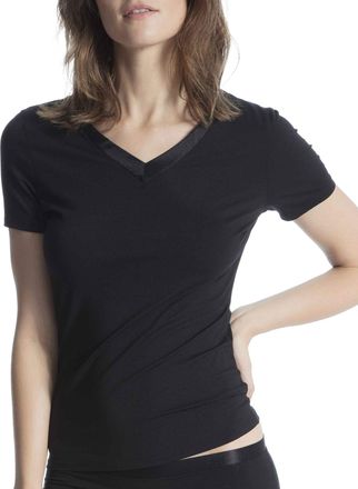 CALIDA Calida Damen Cate Unterhemd, Schwarz (Schwarz 992), 36-38