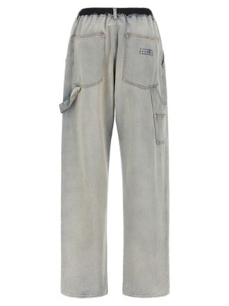 Maison Margiela Cotton Relaxed Fit Cargo Pants - Blue