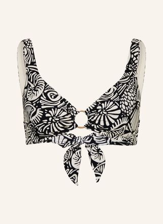 Seafolly Bralette-Bikini-Top Shells schwarz