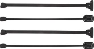 Angoily Klappbare Metall Tischbeine 50cm 4 St&uuml;ck mit Huff&ouml;rmigen Kratzfesten F&uuml;&szlig;en Stabile M&ouml;belf&uuml;&szlig;e f&uuml;r Esstisch Sofa Kommode und B&uuml;ro Universelle Ersatzbein